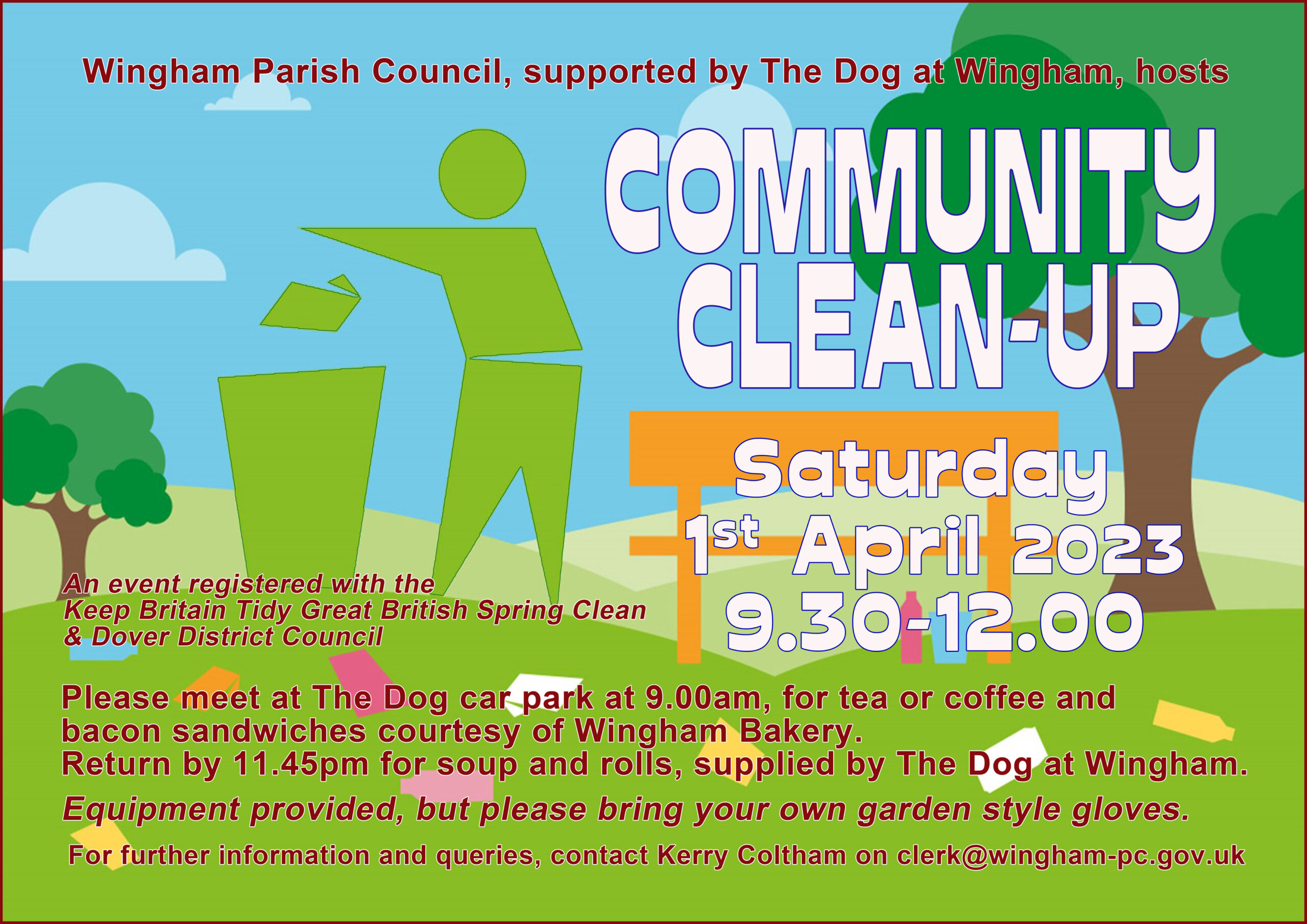 WINGHAM COMMUNITY CLEAN UP - Wingham Parish Council