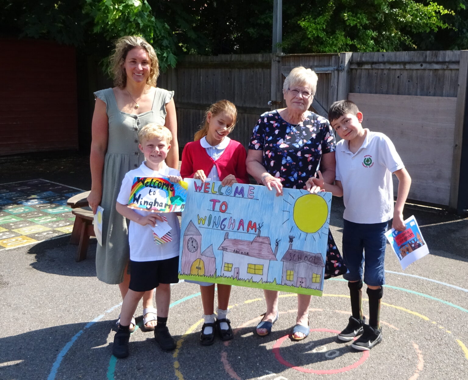 Congratulations to the 'Welcome to Wingham' Poster Competition winners ...