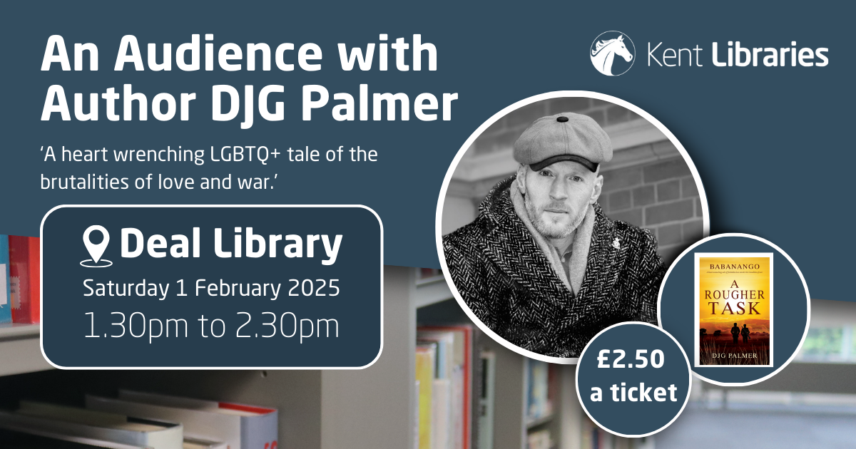 Join Deal Library for an audience with author DJG Palmer - Wingham ...